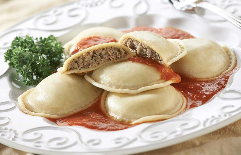 Beef Ravioli Large Round | Mina Foods